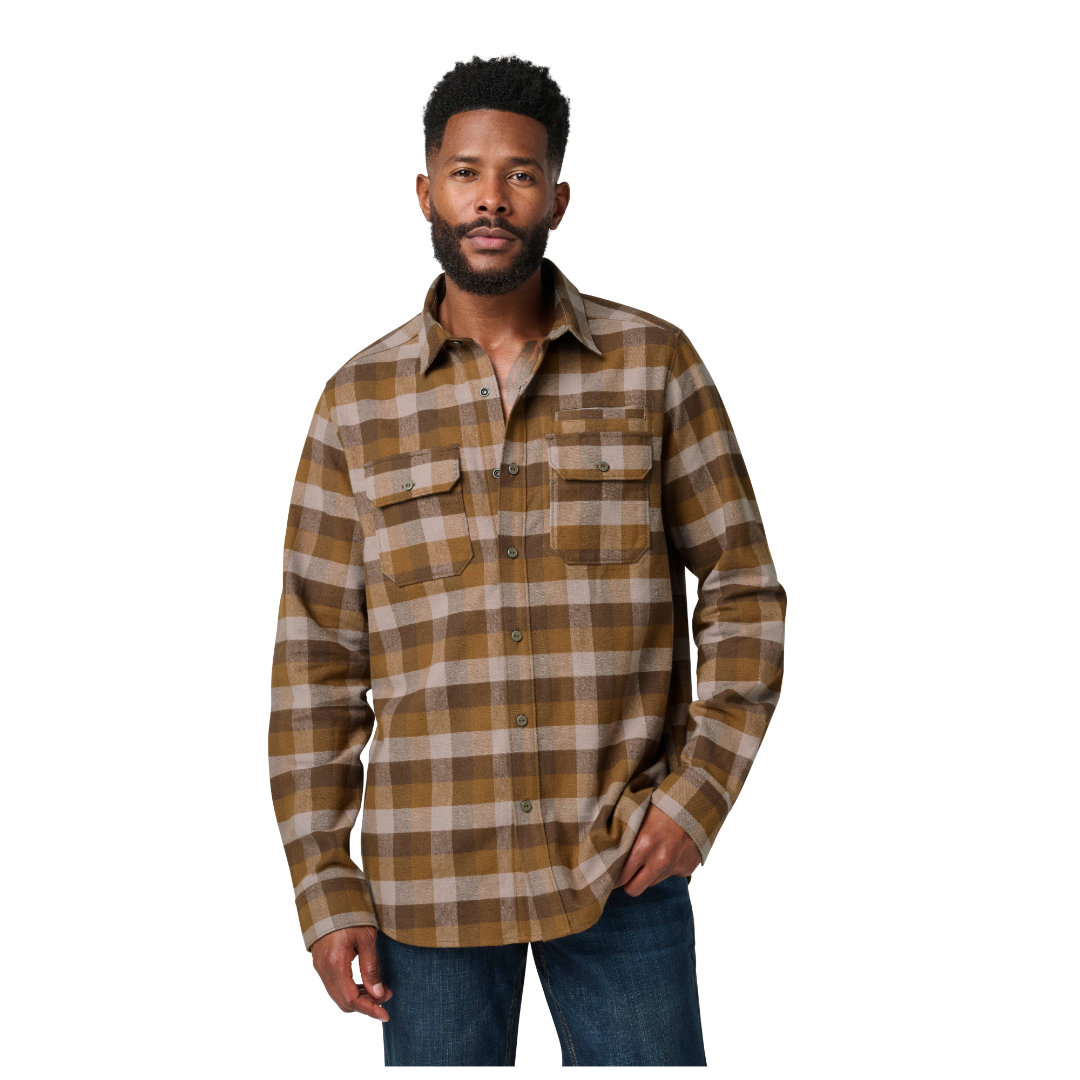 Chemise Lester Flanelle Dark Earth 1304 5.11 Tactical - Terräng