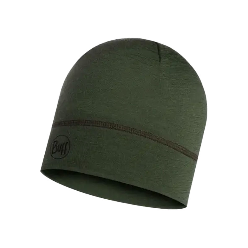 Bonnet Merino Wool 1 Layer Hat Solid Cedar Buff - Terräng
