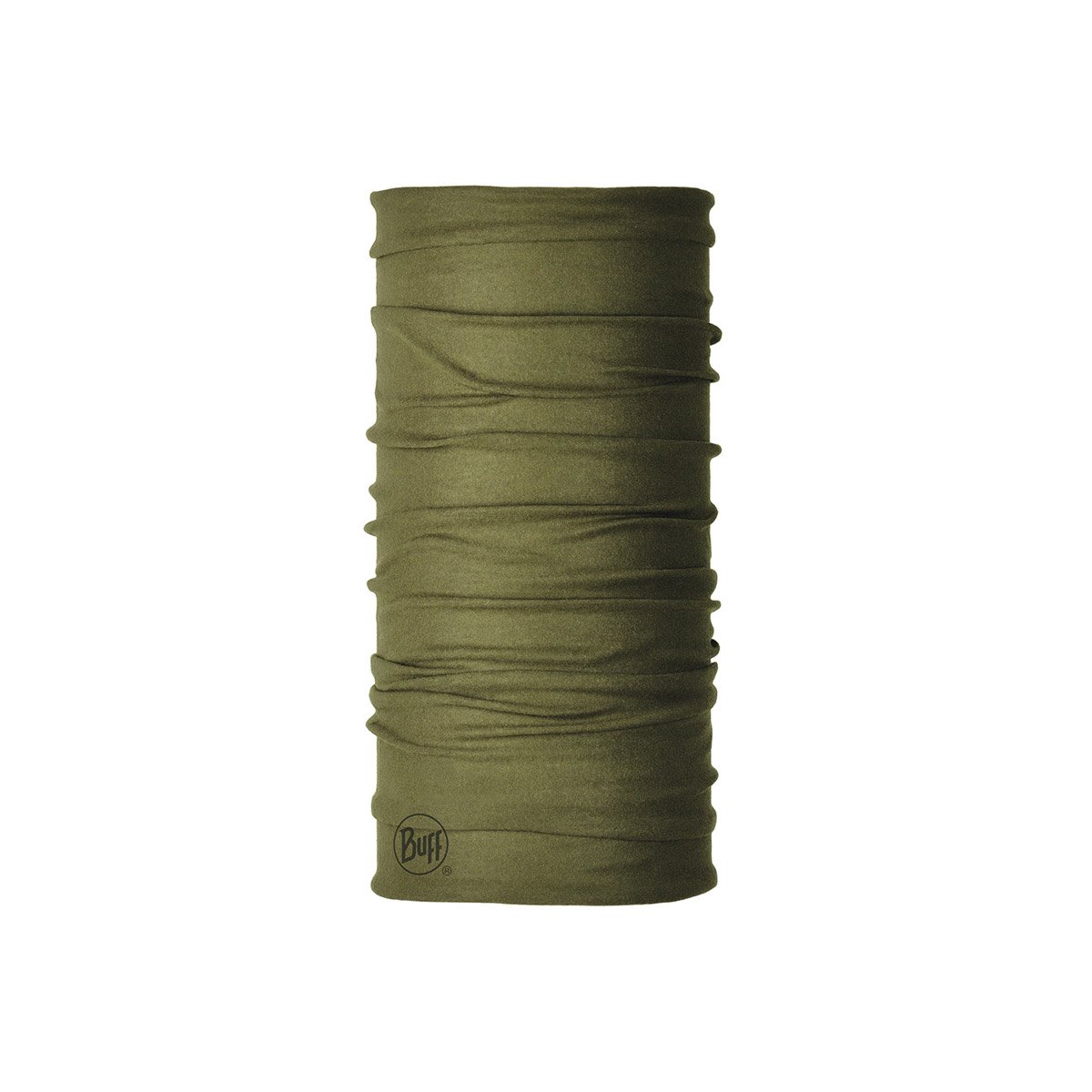 Tour de cou Coolnet UV+® vert solid Military Buff - Terräng