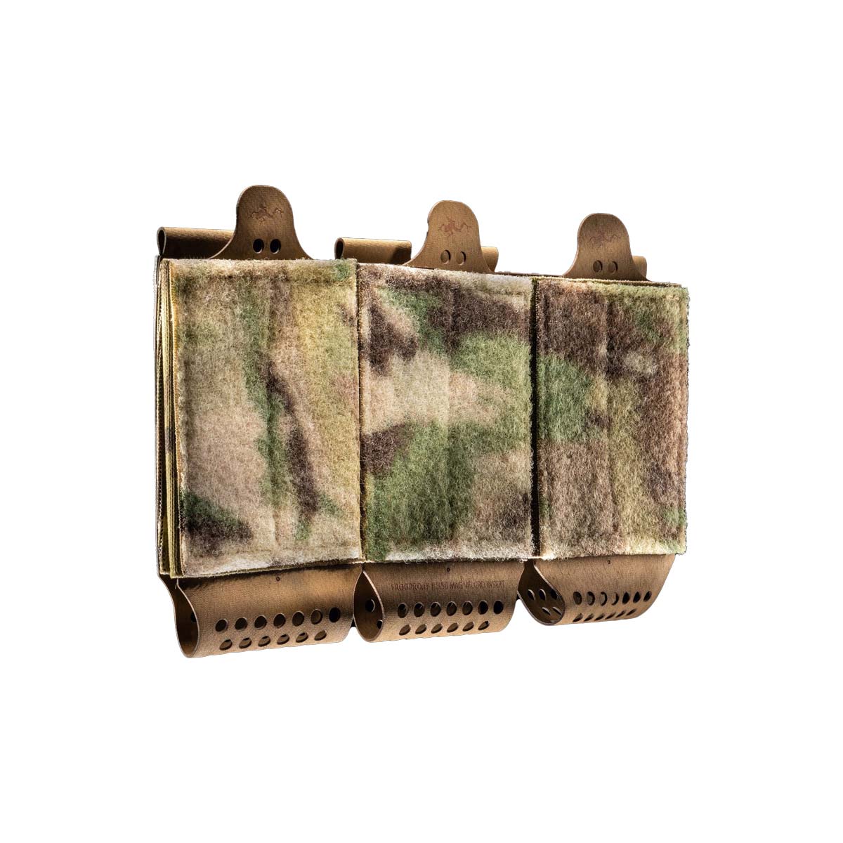 Insert Velcro 3 chargeurs 5.56 mm Multicam FROG.PRO - Terräng